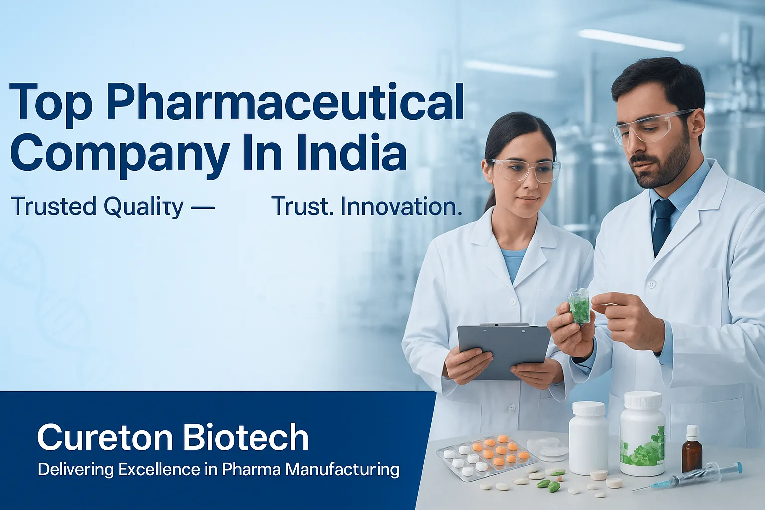 Top Pharmaceutical Company in India - Cureton Biotech